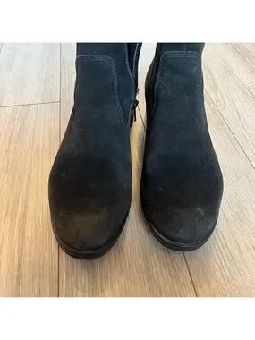 La CANADIENNE | Shoes | La Canadienne Black Suede Fall Winter Boot Size ...